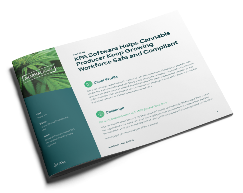 KPA Software Helps Cannabis Producer Stay Safe & Compliant - Novara