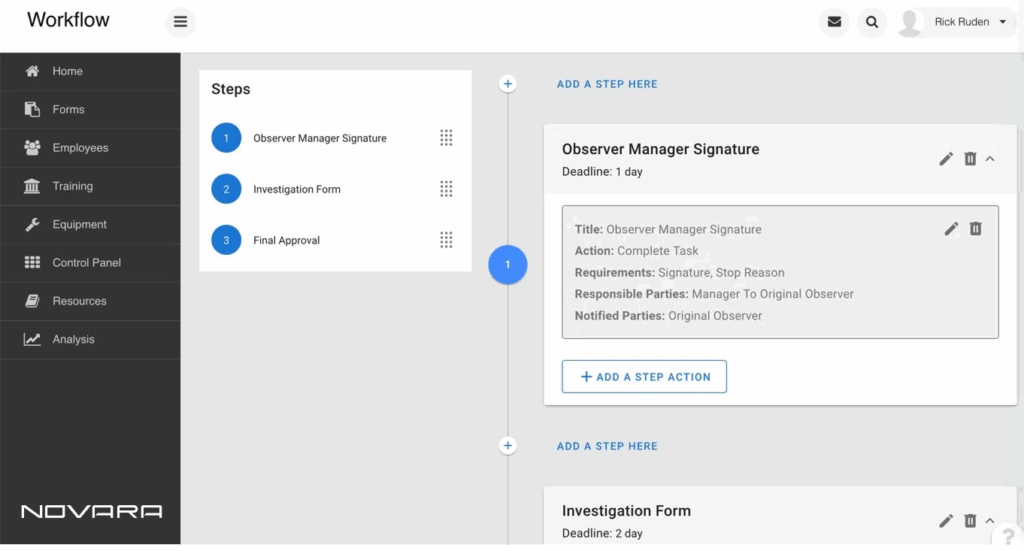 EHS Software Workflow Engine & Automation | Novara